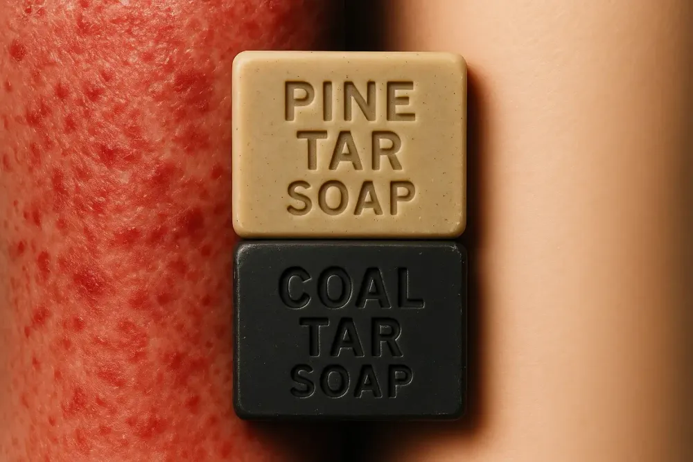 Pine Tar vs Coal Tar Soap for Psoriasis & Eczema: Complete Guide